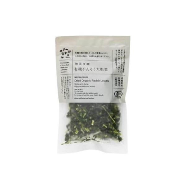 無茶々園の有機かんそう大根葉/乾物・惣菜/ブランド：無茶々園/【発売元、製造元、輸入元又は販売元】地域法人無茶々園/【無茶々園の有機かんそう大根葉の商品詳細】●てまひまかけて育てた有機大根の葉をじっくり天日と潮風で干しあげました。●栽培から...