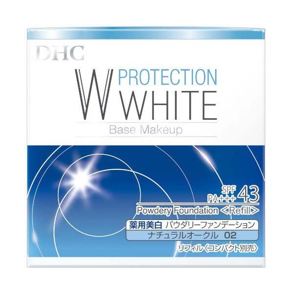 DHC 薬用 PWパウダリーファンデーション ナチュラルオークル02 リフィル 5個セット SPF43・PA+++ 医薬部外品 送料無料 DHC 薬用 PW パウダリーファンデーション ナチュラルオークル02 ( 10g