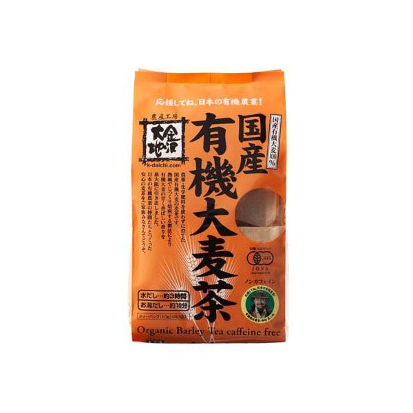 国産有機大麦茶 転換期間中 ティーバック/お茶/ブランド：金沢大地/( 麦茶 ティーバック 無農薬 ノンカフェイン )/【発売元、製造元、輸入元又は販売元】金沢大地/【国産有機大麦茶 転換期間中 ティーバックの商品詳細】●100％国産有機大...