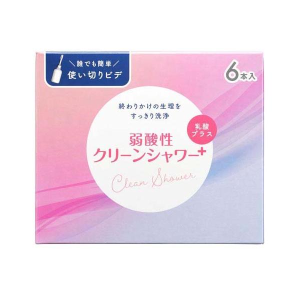 弱酸性クリーンシャワープラス/生理用品/【発売元、製造元、輸入元又は販売元】オカモト/【弱酸性クリーンシャワープラスの商品詳細】●いつでもどこでも簡単に洗浄できる使い切りビデです販売名：CSビデ/cate20039