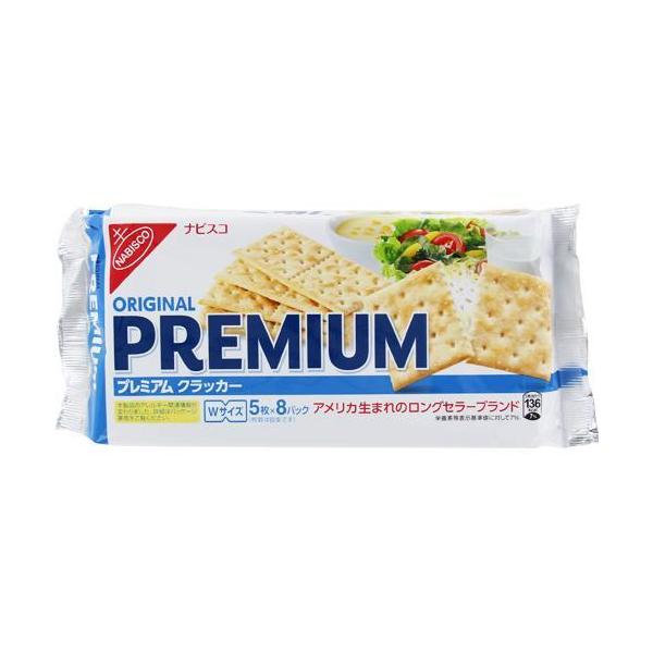 プレミアム(ぷれみあむ PREMIUM)/お菓子/ブランド：プレミアム(クラッカー)/【発売元、製造元、輸入元又は販売元】モンデリーズ・ジャパン/【プレミアムの商品詳細】●アメリカ生まれのロングセラー「ソーダクラッカー」●Wサイズのクラッカ...