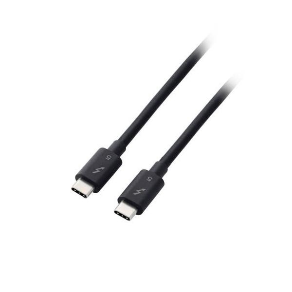 エレコム USB Type C ケーブル USB-C to USB-C 1m 5A Thunderbolt 5 ブラック/情報家電/【発売元、製造元、輸入元又は販売元】エレコム/【エレコム USB Type C ケーブル USB-C to ...