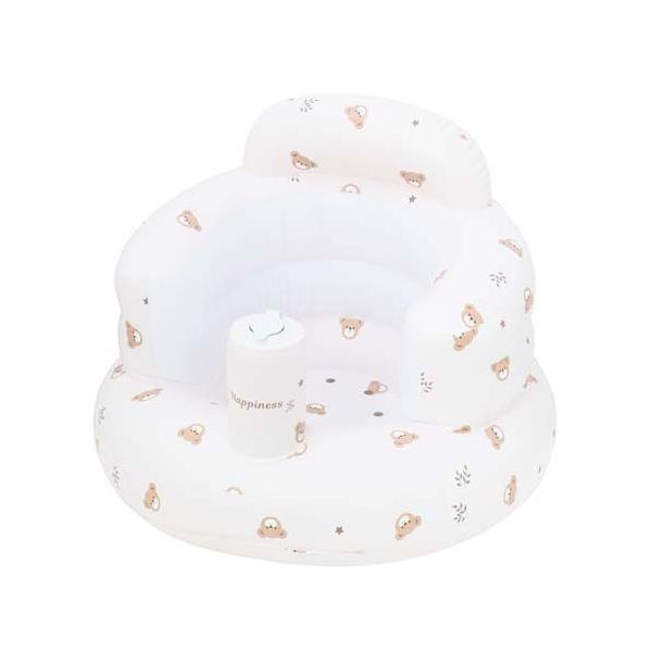 ふんわりバスチェア くま/バス用品/【発売元、製造元、輸入元又は販売元】永和/【ふんわりバスチェア くまの商品詳細】●お子様を入浴させるのに便利なバスチェアです。●エアポンプ内蔵上下させると空気が入り、便利です。●引っ掛けフック穴付き吊るし...