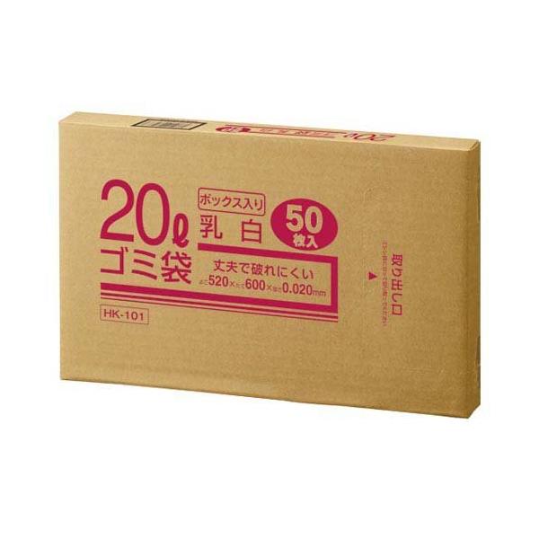業務用 乳白ゴミ袋 20L 箱入 HK-101/キッチン用品/ブランド：クラフトマン/【発売元、製造元、輸入元又は販売元】クラフトマン/【業務用 乳白ゴミ袋 20L 箱入 HK-101の商品詳細】●20リットルサイズの業務用乳白色ゴミ袋！強...