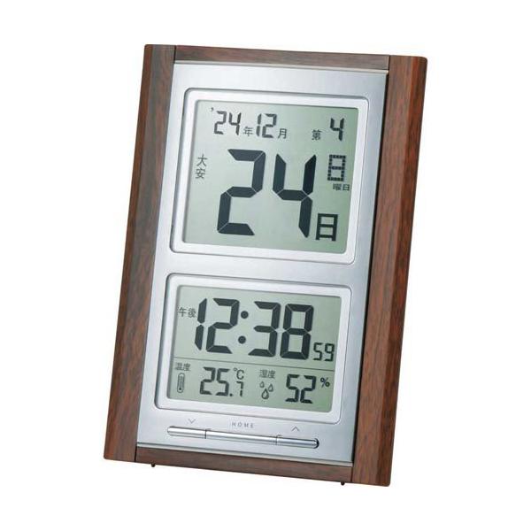 デジタル日めくり電波時計 木目 NAR-102/健康家電 美容家電/【発売元、製造元、輸入元又は販売元】アデッソ/【デジタル日めくり電波時計 木目 NAR-102の商品詳細】●電波時計●アラーム●スヌーズ●日付表示●温度表示●湿度表示●六曜...