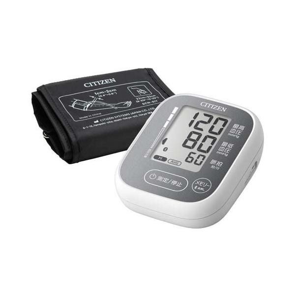 シチズン 上腕式血圧計 CHUN3901C スマホ連動 でグラフ管理  30回メモリー 大画面/健康家電 美容家電/ブランド：CITIZEN(シチズン)/【発売元、製造元、輸入元又は販売元】シチズン・システムズ/【シチズン 上腕式血圧計 C...