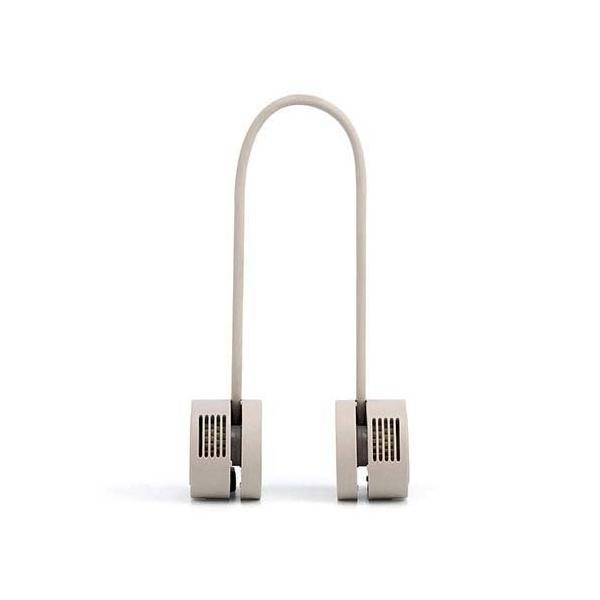 DANSOON Neck Band Fan Rolling ポータブル扇風機 ライトベージュ DSN23089BG/季節家電/【発売元、製造元、輸入元又は販売元】ロア・インターナショナル/【DANSOON Neck Band Fan Rol...