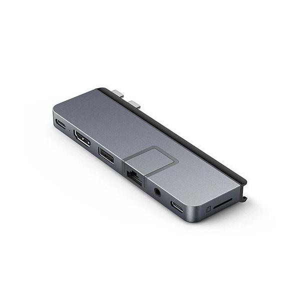 HYPER HyperDrive 7in2 USB-Cハブ DUO PRO Space Gray HP-HD575-G/情報家電/【発売元、製造元、輸入元又は販売元】ロア・インターナショナル/【HYPER HyperDrive 7in2 U...