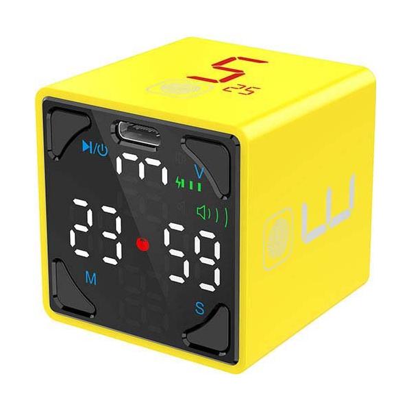llano TickTime Cube 楽しく時間管理ができるポモドーロタイマー イエロー TK1-LY1/キッチン用品/【発売元、製造元、輸入元又は販売元】llano/【llano TickTime Cube 楽しく時間管理ができるポモド...