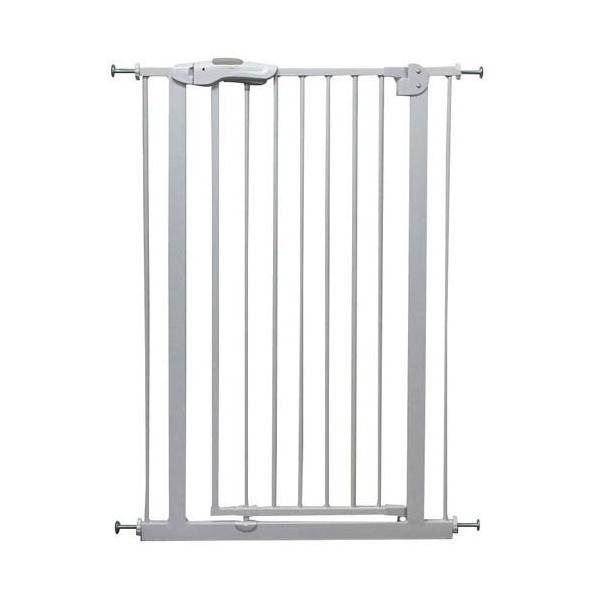 スチールペットゲート 110cm ホワイト/ペットのサークル・雑貨など/ブランド：wanyanya/【発売元、製造元、輸入元又は販売元】シンセーインターナショナル/【スチールペットゲート 110cm ホワイトの商品詳細】●解放機能付き：90...