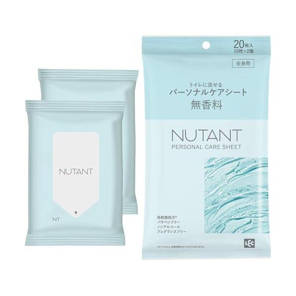 nutant パーソナルケアシート 無香料/洗顔/【発売元、製造元、輸入元又は販売元】レック/【nutant パーソナルケアシート 無香料の商品詳細】●トイレに流せる全身用パーソナルケアシート●顔、からだ、おしりなど全身に使用できます●保湿...