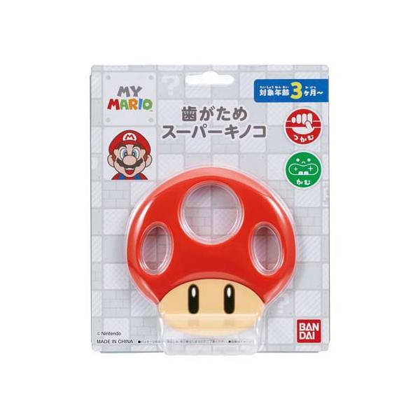 マイマリオ 歯がため スーパーキノコ/おしゃぶり/ブランド：バンダイ/【発売元、製造元、輸入元又は販売元】バンダイ(玩具)/【マイマリオ 歯がため スーパーキノコの商品詳細】●「スーパーマリオ」のベビー向けアイテムを展開する、「マイマリオ」...