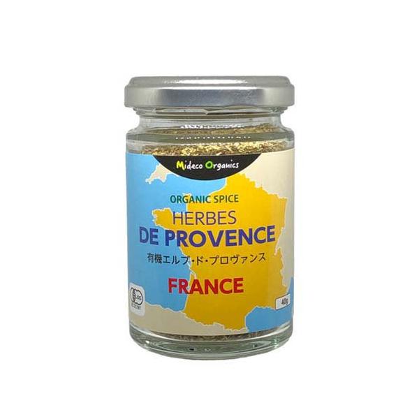 有機エルブドプロバンス/ハーブ サプリメント/ブランド：Mideco Organics/【発売元、製造元、輸入元又は販売元】ミデコグループ/【有機エルブドプロバンスの商品詳細】●このフレンチハーブミックスは、スープやシチューの他、サラダ、ソ...