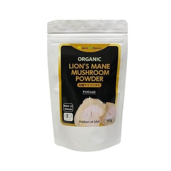 有機ヤマブシタケ粉末/キノコ類サプリメント/ブランド：Mideco Organics/【発売元、製造元、輸入元又は販売元】ミデコグループ/【有機ヤマブシタケ粉末の商品詳細】●ヤマブシタケにはベータグルカン（βグルカン）やビタミン、カルシウム...