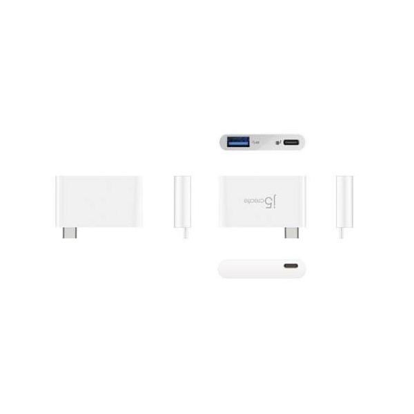 USB Type-C to USBハブチャージングブリッジ JCH349/情報家電/ブランド：j5create(ジェイファイブクリエイト)/【発売元、製造元、輸入元又は販売元】j5create/【USB Type-C to USBハブチャー...