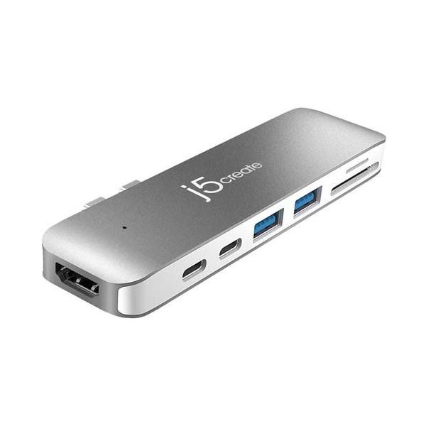 MacBook Pro／Air専用 7-in-1 マルチアダプター JCD382/情報家電/ブランド：j5create(ジェイファイブクリエイト)/【発売元、製造元、輸入元又は販売元】j5create/【MacBook Pro／Air専用 ...