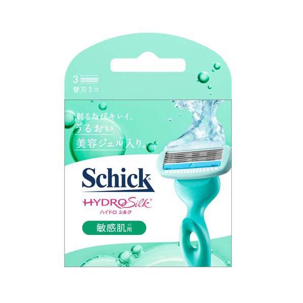 シック ハイドロシルク 敏感肌用 替刃/シェービング・カミソリ/ブランド：シック/【発売元、製造元、輸入元又は販売元】シック・ジャパン/【シック ハイドロシルク 敏感肌用 替刃の商品詳細】●とけだすジェルで、うるおい美肌へ●シックハイドロシ...