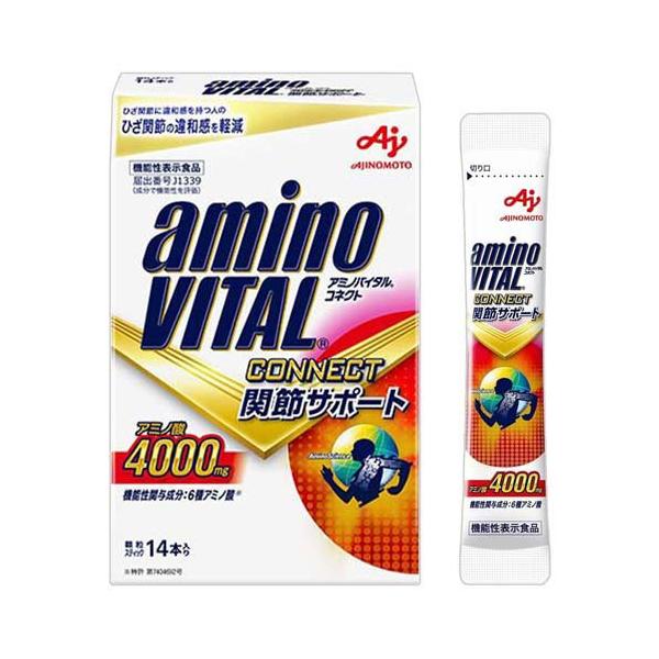 アミノバイタル CONNECT 関節サポート/スポーツサプリメント/【発売元、製造元、輸入元又は販売元】味の素/【アミノバイタル CONNECT 関節サポートの商品詳細】●「アミノバイタルCONNECT関節サポート」はコラーゲンに多く含まれ...