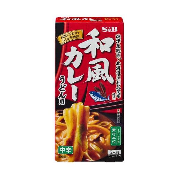 S＆B 和風カレー うどん用 中辛/調味料/【発売元、製造元、輸入元又は販売元】エスビー食品/【S＆B 和風カレー うどん用 中辛の商品詳細】●風味豊かな和風だしとスパイスがきいた「お蕎麦屋さんのカレーうどん」をイメージしたカレーうどん専用...