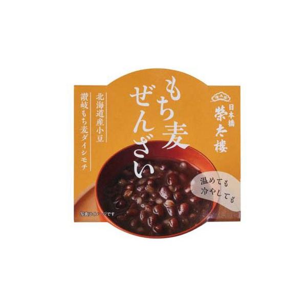 もち麦ぜんざい/お菓子/ブランド：榮太樓總本鋪/【発売元、製造元、輸入元又は販売元】三菱食品/【もち麦ぜんざいの商品詳細】●北海道産小豆に、香川県善通寺市で生まれたもち感の強い「讃岐もち麦ダイシモチ」を入れた、もちもち食感をお楽しみいただけ...