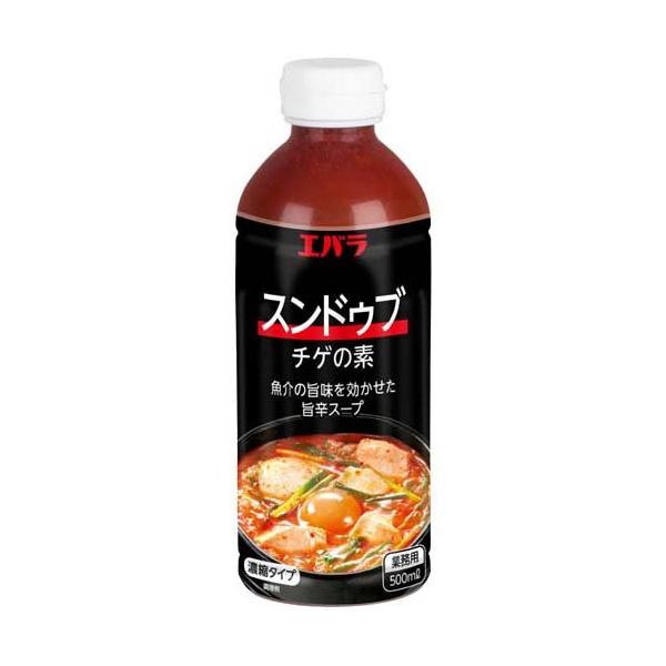 エバラ スンドゥブチゲの素/調味料/ブランド：エバラ/( エバラ 業務用 スンドゥブ チゲ 韓国 鍋 辛 )/【発売元、製造元、輸入元又は販売元】エバラ食品工業/【エバラ スンドゥブチゲの素の商品詳細】●時間と手間をかけることなく、魚介の旨...