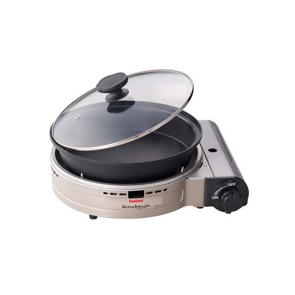 イワタニ グリルパン付カセットこんろビストロの達人プラス シルバーCB-BST-PLS/キッチン家電・調理家電/ブランド：イワタニ/【発売元、製造元、輸入元又は販売元】岩谷産業/【イワタニ グリルパン付カセットこんろビストロの達人プラス シ...