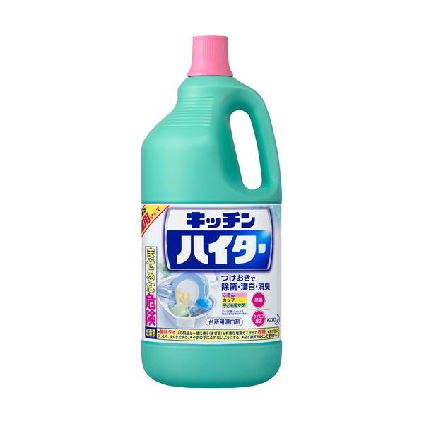キッチンハイター キッチン用漂白剤 特大 ボトル(2500mL)/キッチン用洗剤/ブランド：ハイター/【発売元、製造元、輸入元又は販売元】花王/【キッチンハイター キッチン用漂白剤 特大 ボトルの商品詳細】●しつこい汚れもしっかり漂白！除菌...