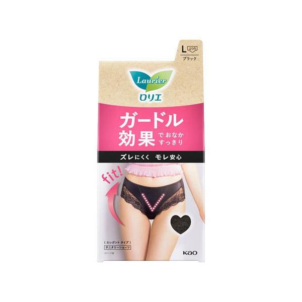 ロリエ アクティブガード エレガントタイプ L/生理用品/ブランド：ロリエ/【発売元、製造元、輸入元又は販売元】花王/【ロリエ アクティブガード エレガントタイプ Lの商品詳細】●ガードル効果でおなかすっきりメイク！●シルキーストレッチ素材...