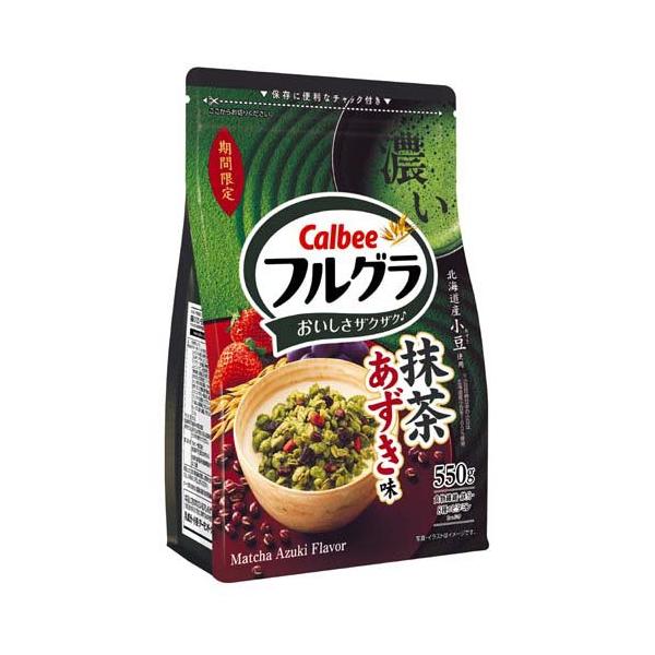 フルグラ抹茶あずき味/インスタント食品/【発売元、製造元、輸入元又は販売元】カルビー/【フルグラ抹茶あずき味の商品詳細】●フルグラの抹茶味！昨年2025年よりも濃い抹茶の味わいになりました！/cate45770