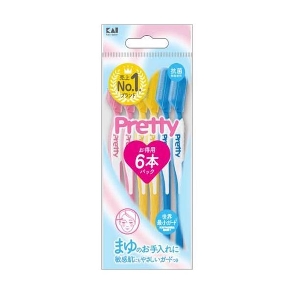 プリティー アイブロー 敏感肌用/メイクアップ小物/ブランド：貝印/( メイク道具 眉専用カミソリ 敏感肌用 )/【発売元、製造元、輸入元又は販売元】貝印/【プリティー アイブロー 敏感肌用の商品詳細】●女性の『使いやすさ』がキーワード！鏡...