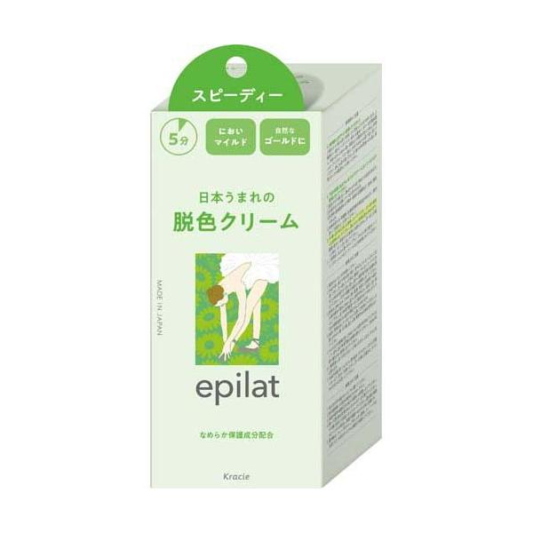 エピラット 脱色クリーム スピーディー/脱毛・除毛・ムダ毛ケア/ブランド：エピラット(epilat)/( ムダ毛 ブリーチ 全身 脇毛 腕毛 すね毛 女性 男性 )/【発売元、製造元、輸入元又は販売元】クラシエ/【エピラット 脱色クリーム ...