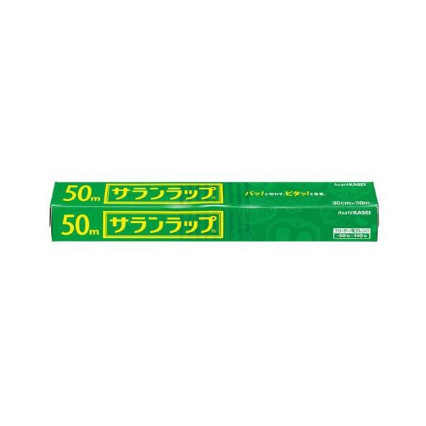 サランラップ 30cm*50m/キッチン用品/ブランド：サランラップ/【発売元、製造元、輸入元又は販売元】旭化成ホームプロダクツ/【サランラップ 30cm*50mの商品詳細】●冷凍保存から電子レンジ加熱まで使えます。(耐冷温度-60度〜耐熱...
