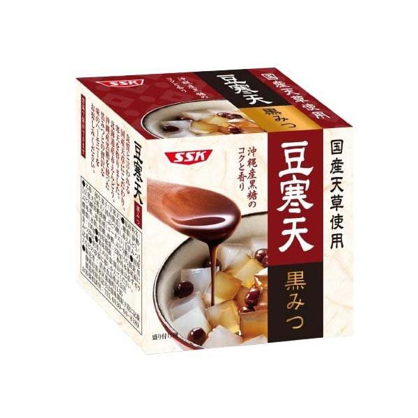 SSK 国産天草使用 黒みつ豆寒天/缶詰類/【発売元、製造元、輸入元又は販売元】清水食品/【SSK 国産天草使用 黒みつ豆寒天の商品詳細】●良質と言われる国産天草にこだわり、寒天を作りました。●北海道産赤えんどう、沖縄産黒糖を使った黒みつの...