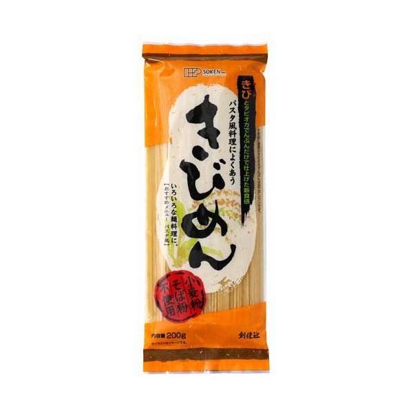 創健社 きびめん/インスタント食品/( 麺 きび グルテンフリー 雑穀 )/【発売元、製造元、輸入元又は販売元】創健社/【創健社 きびめんの商品詳細】●古来より食されてきた雑穀である「きび」につなぎとしてタピオカ澱粉を使用して仕上げた麺です...