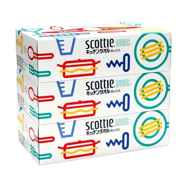 スコッティ キッチンタオル ボックス(SCOTTIE)/キッチン用品/ブランド：スコッティ(SCOTTIE)/( キッチンペーパー )/【発売元、製造元、輸入元又は販売元】日本製紙クレシア/【スコッティ キッチンタオル ボックスの商品詳細】...