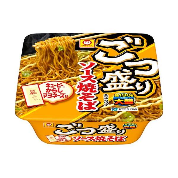 マルちゃん ごつ盛り ソース焼そば ケース(まるちゃん まるチャン ごつもり ゴツ盛り ゴツ盛 ごつ盛 けーす case CASE そーすやきそば ソース焼きそば ソースやきそば ソース焼蕎麦 ソース焼き蕎麦)/麺類/ブランド：マルちゃん/...