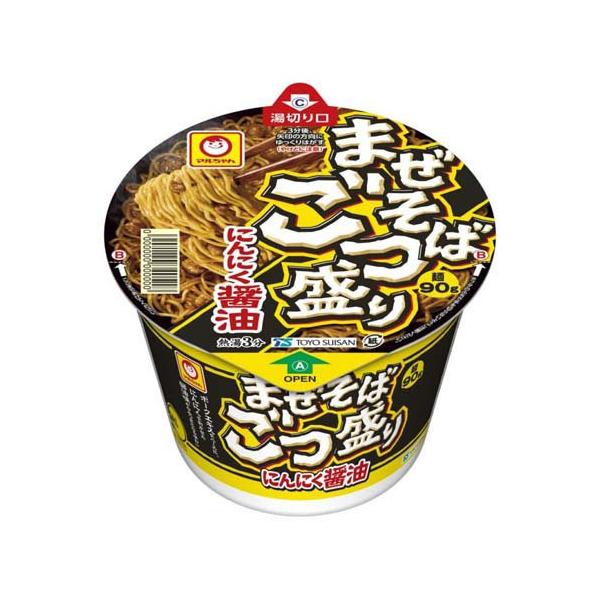 まぜそば ごつ盛り にんにく醤油 ケース/インスタント食品/ブランド：マルちゃん/【発売元、製造元、輸入元又は販売元】東洋水産/【まぜそば ごつ盛り にんにく醤油 ケースの商品詳細】●ごつ盛りまぜそば！ポークエキスをベースに、にんにくを利か...