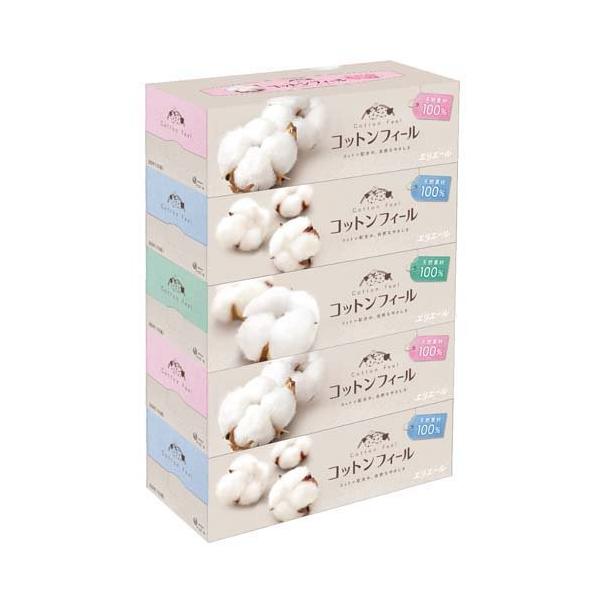 エリエール コットンフィールティシュー/ティッシュ/ブランド：エリエール/【発売元、製造元、輸入元又は販売元】大王製紙/【エリエール コットンフィールティシューの商品詳細】●天然素材100％。素材のやわらかさを引き出すこだわりの製法でふんわ...