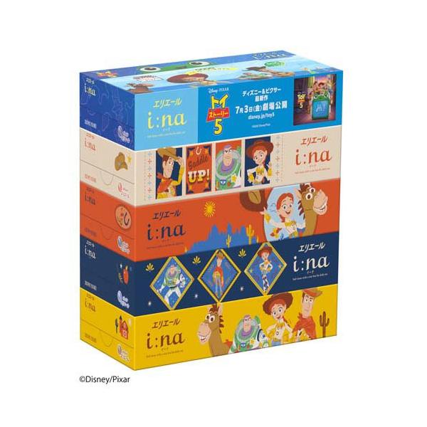 エリエール i：na(イーナ)ティシュー フィルムレス ディズニーデザイン/ティッシュ/ブランド：エリエール/【発売元、製造元、輸入元又は販売元】大王製紙/【エリエール i：na(イーナ)ティシュー フィルムレス ディズニーデザインの商品詳...