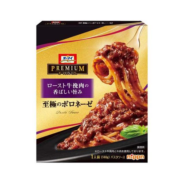 オーマイプレミアム 至極のボロネーゼ/調味料/【発売元、製造元、輸入元又は販売元】株式会社 ニップン ※2021/1/1より日本製粉から変更/【オーマイプレミアム 至極のボロネーゼの商品詳細】●「いつも」のパスタを「すごい」に変えるオーマイ...