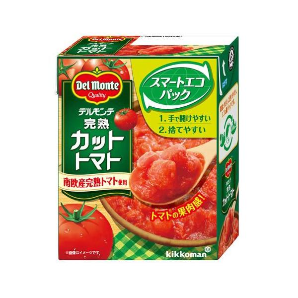 デルモンテ 完熟カットトマト(Del Monte)/缶詰類/ブランド：デルモンテ/( 紙パック ストック パスタ 煮込み )/【発売元、製造元、輸入元又は販売元】キッコーマン食品/【デルモンテ 完熟カットトマトの商品詳細】●南欧産の真っ赤に...