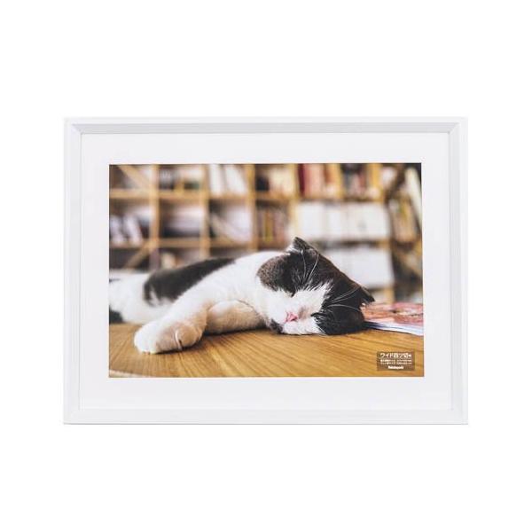 木製写真額 ワイド四ッ切判 F-SW-123-W/インテリア 収納/【発売元、製造元、輸入元又は販売元】ナカバヤシ/【木製写真額 ワイド四ッ切判 F-SW-123-Wの商品詳細】●木製写真額 ワイド四ッ切判 ホワイト F-SW-123-W●...