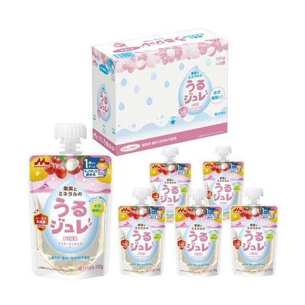 果実とミネラルのうるジュレ PINK/ベビーフード 1歳/ブランド：やさいジュレ/【発売元、製造元、輸入元又は販売元】森永乳業/【果実とミネラルのうるジュレ PINKの商品詳細】●ジュレでやさしく水分補給！●着色料・香料・保存料不使用。●素...
