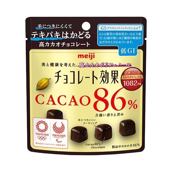 チョコレート効果 カカオ86％ パウチ/お菓子/ブランド：チョコレート効果/【発売元、製造元、輸入元又は販売元】明治/【チョコレート効果 カカオ86％ パウチの商品詳細】●美と健康を考えた、高カカオポリフェノール。●カカオ分86％の本格ビタ...