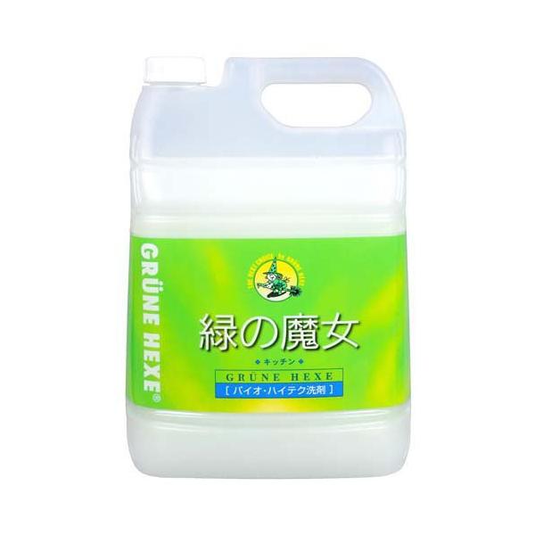 緑の魔女 キッチン(5000mL)/キッチン用洗剤/ブランド：緑の魔女/エコ洗剤特集/キッチン/緑の魔女 キッチン 食器洗剤/【発売元、製造元、輸入元又は販売元】ミマスクリーンケア/【緑の魔女 キッチンの商品詳細】●使用している界面活性剤は...