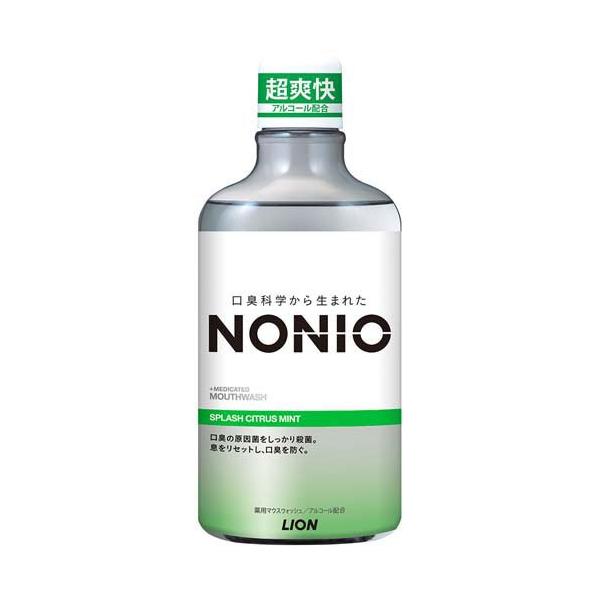 ノニオ マウスウォッシュ スプラッシュシトラスミント(のにお ノニオ MOUTH WASH SPLASH CITRUS MINT)/デンタルリンス マウスウォッシュ/ブランド：ノニオ(NONIO)/【発売元、製造元、輸入元又は販売元】ライオ...