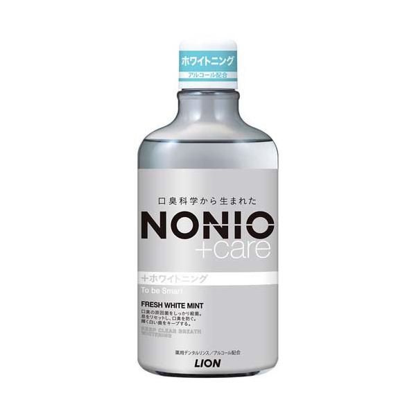 ノニオ プラス ホワイトニング デンタルリンス/デンタルリンス マウスウォッシュ/ブランド：ノニオ(NONIO)/【発売元、製造元、輸入元又は販売元】ライオン(株)/【ノニオ プラス ホワイトニング デンタルリンスの商品詳細】口臭科学から生...