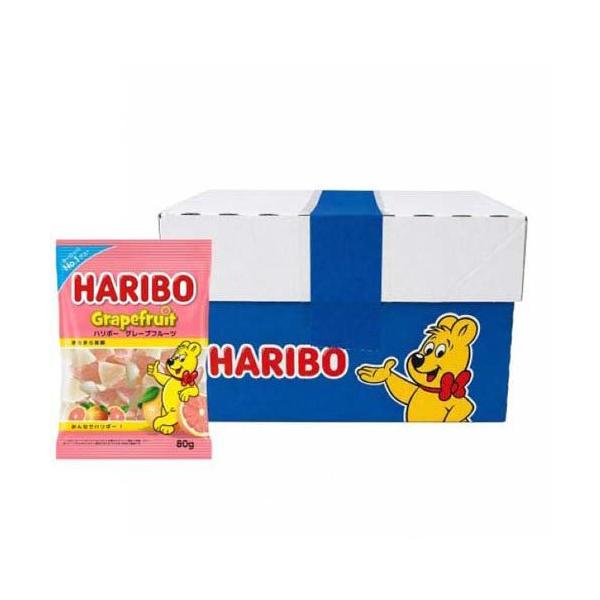 ハリボー グレープフルーツ/ガム・グミ・ゼリー/ブランド：ハリボー(HARIBO)/【発売元、製造元、輸入元又は販売元】三菱食品/【ハリボー グレープフルーツの商品詳細】●2色の三角形のグミキャンディ。甘酸っぱいグレープフルーツの味と少し柔...