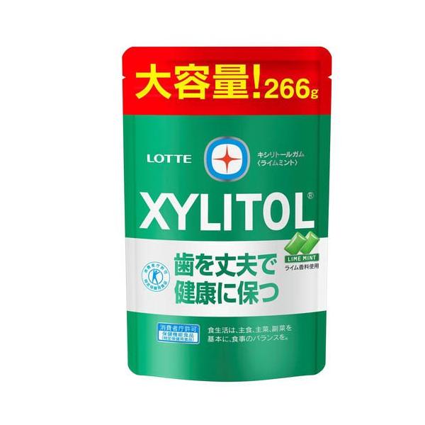 キシリトールガム ライムミント 大容量パウチ/ガム・グミ・ゼリー/【発売元、製造元、輸入元又は販売元】ロッテ/【キシリトールガム ライムミント 大容量パウチの商品詳細】●「むし歯のない社会へ」爽やかなライムミントのキシリトールガムです。●キ...