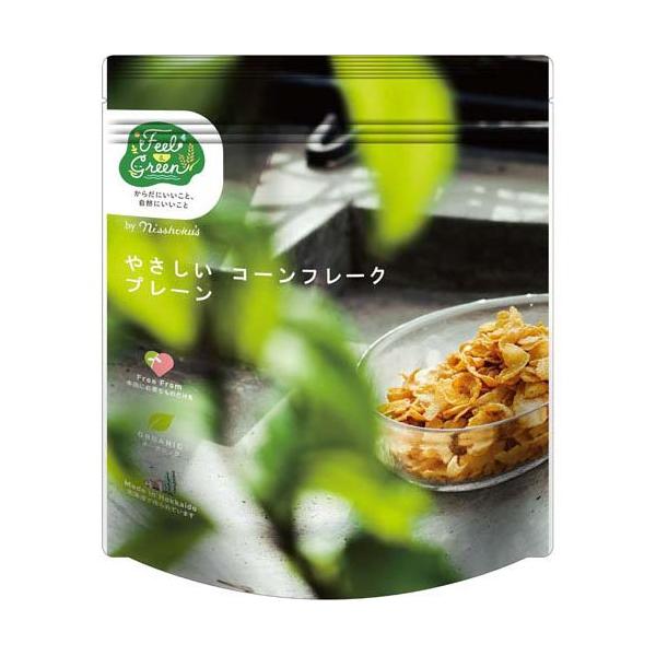 日食 Feel＆Green やさしいコーンフレーク プレーン/インスタント食品/【発売元、製造元、輸入元又は販売元】日本食品製造 お客様センター/【日食 Feel＆Green やさしいコーンフレーク プレーンの商品詳細】●とうもろこし本来の...